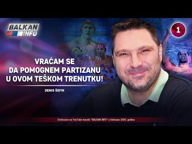 INTERVJU: Denis Šefik - Vraćam se da pomognem Partizanu u ovom teškom ...