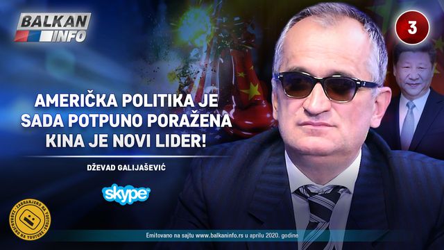 INTERVJU: Dževad Galijašević - Američka politika je poražena, Kina je ...
