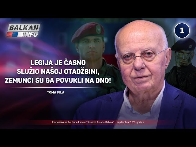 INTERVJU: Toma Fila - Legija je časno služio otadžbini, Zemunci su ga povukli na dno! (16.9.2022 ...