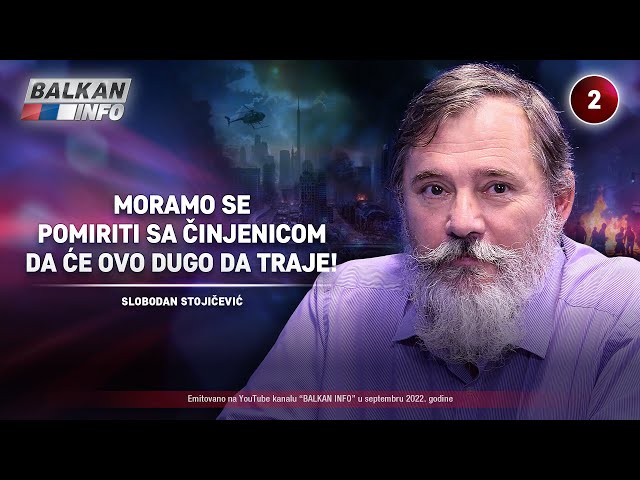 INTERVJU: Slobodan Stojičević - Moramo se pomiriti sa činjenicom da će ...