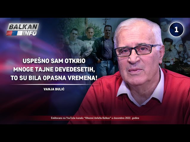 Intervju Vanja Bulić Otkrio Sam Mnoge Tajne Devedesetih To Su Bila 3677