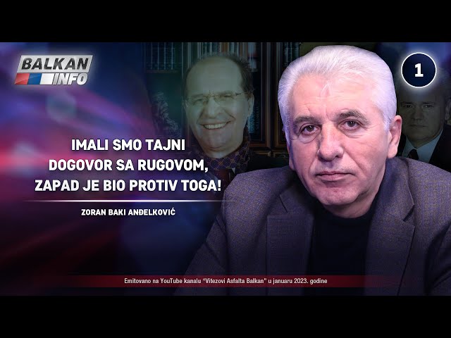 INTERVJU: Zoran Anđelković - Imali smo dogovor sa Rugovom, zapad je bio ...